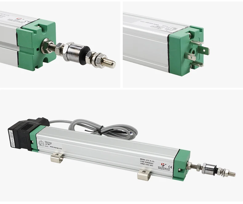KTC 200mm Displacement Analog Measuring Linear Position Transducer Sensors