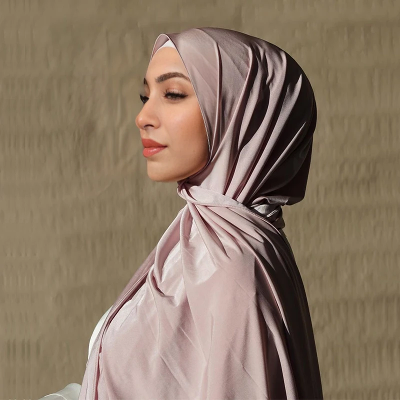 Hot Selling Plain Stain Jersey Good Fabric Soft Fashion Women Shawl ...