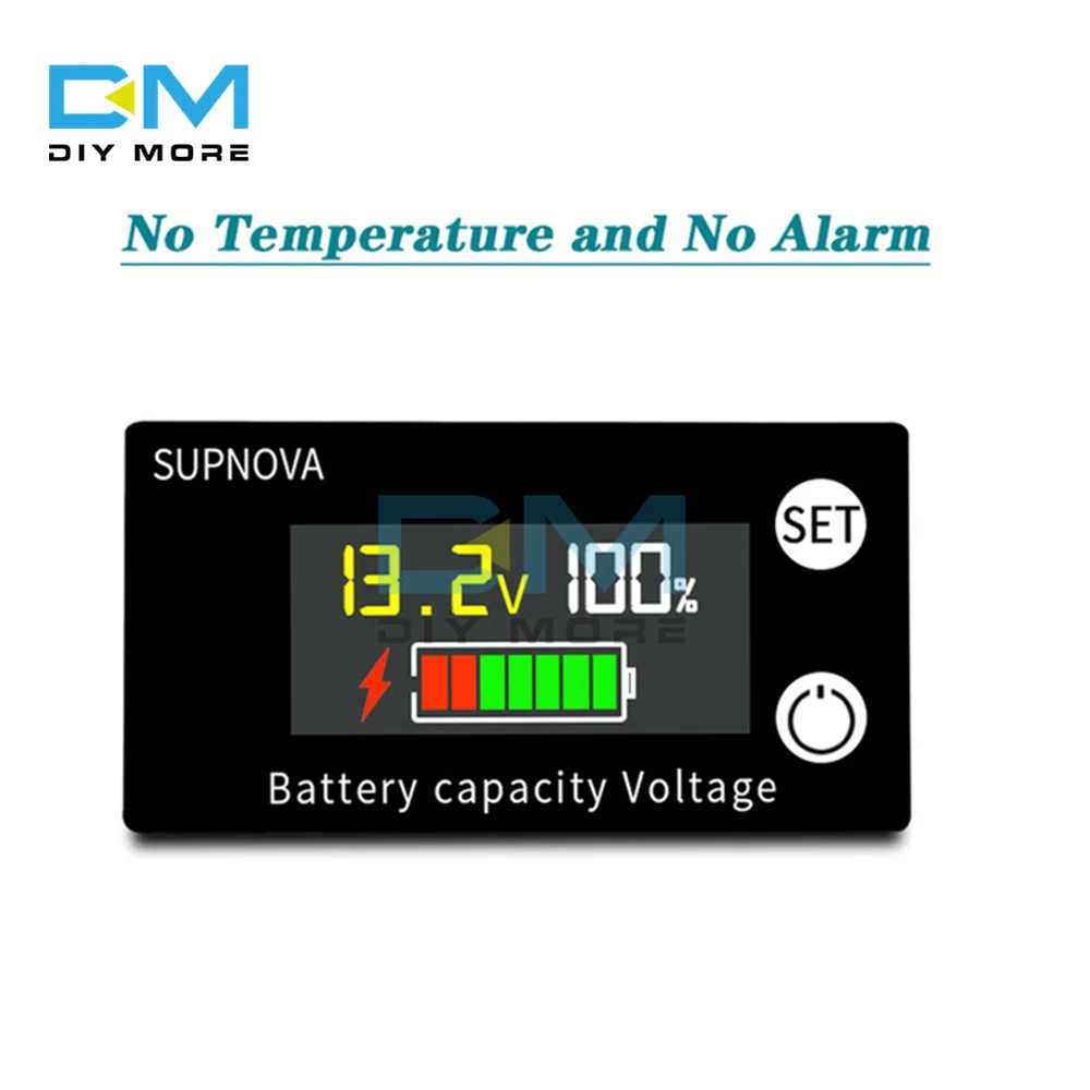 DC Battery Voltmeter - Capacity Indicator Power Meter