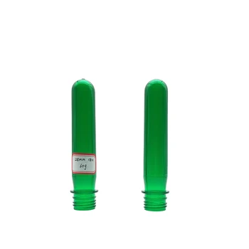 Custom Green Color 28mm Neck Pco 1810 60g Plastic Pet Water Bottle ...