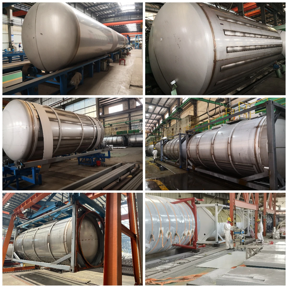 60% Concentration Nitric Acid Transport - 20' Stainless Steel Tank