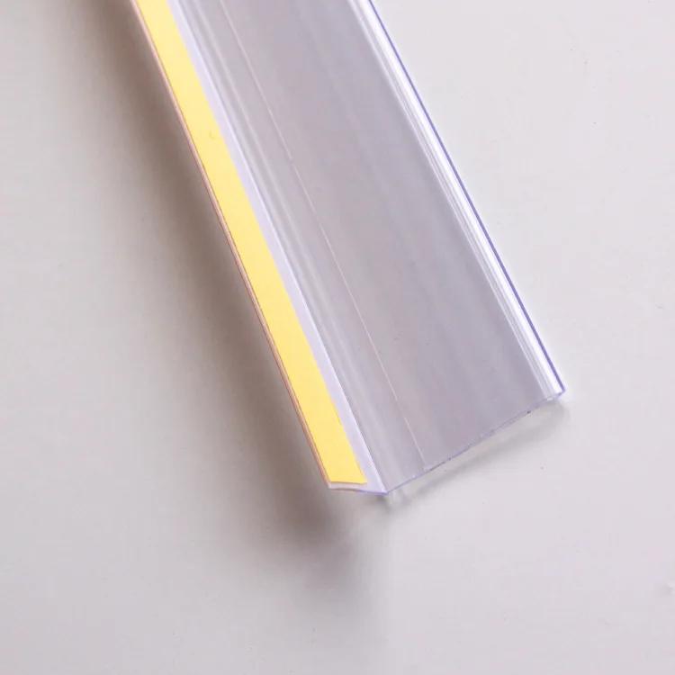 Data Strip Supermarket Label Display Strip Shelf Pvc Plastic Data Strip ...