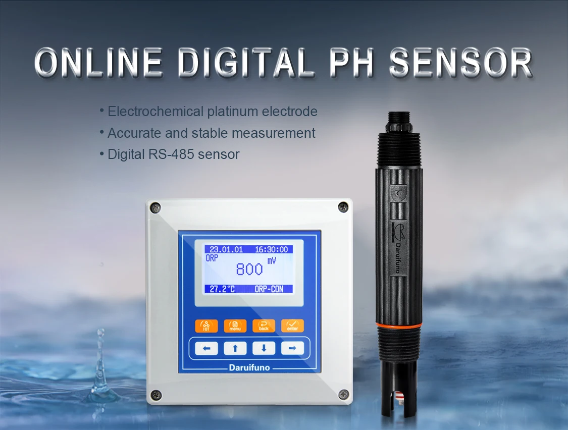 2024 New Developed Rs485 Inline Digital Orp Sensor Probe For Water ...
