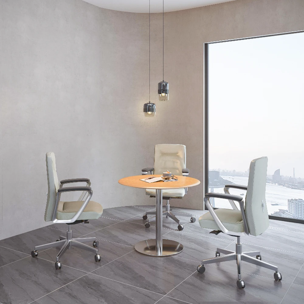 Office Furniture Conference Table Small Negotiating Table Made of Wood ...