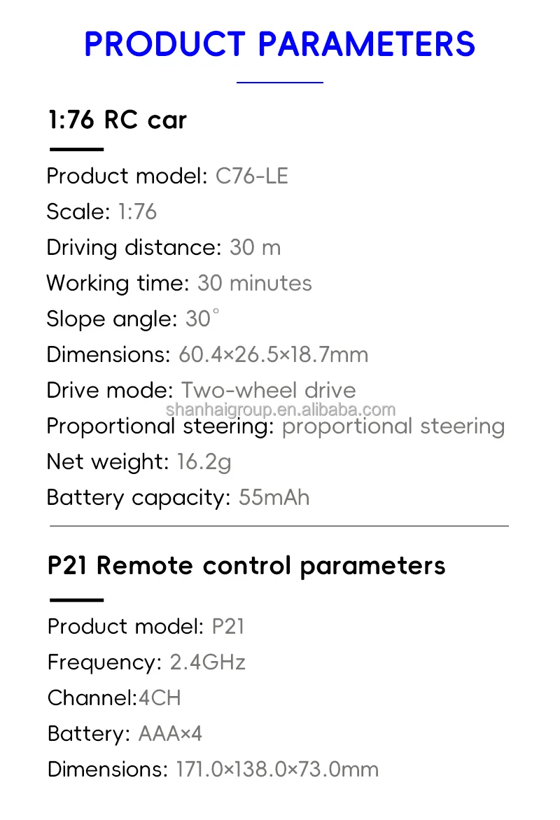 TurboRacing C76-LE 2025 New Drift RC Car 1:76 Scale Hobby Grade LED ...