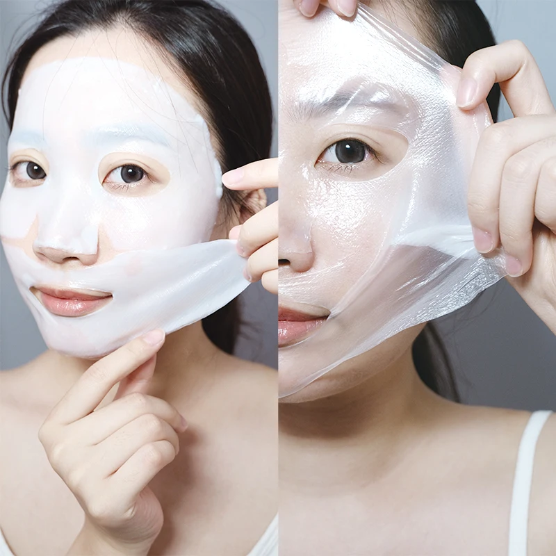 Original Korean Bio-collagen Facial Hydrogel Mask Anti-aging Vitamin C ...