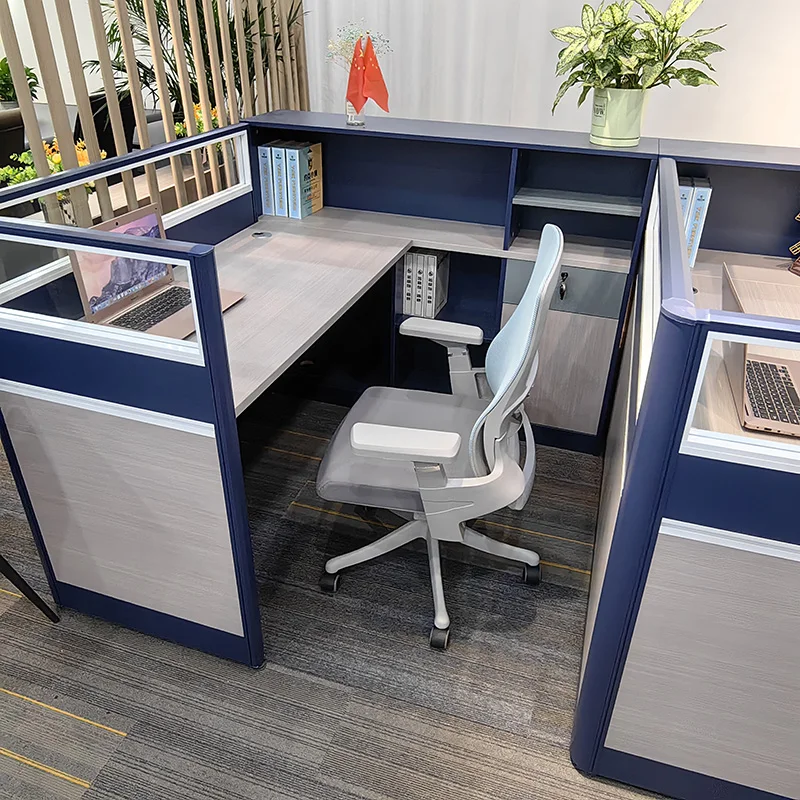 Office Furniture Free Composition Open Space Seats Work Partition Work ...