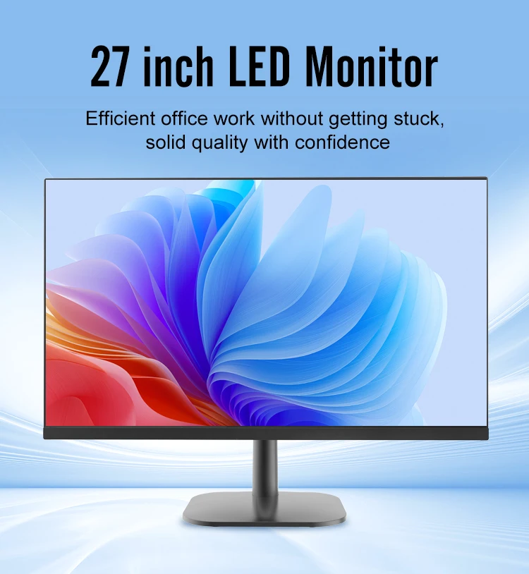 New Design Borderless 21.5 23.8 27 Inch New Design 100Hz Computer ...