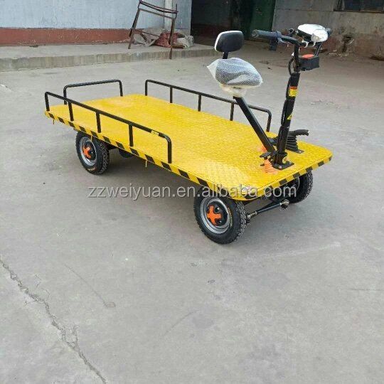 Electric Pallet Truck Trolley Cart Truck Transport Flat Car Truck ...