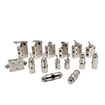 Mini Pneumatic Air Toggle Valves Tac-4v 4p 4pp 3v 3p Tv-3s Koganei Type ...