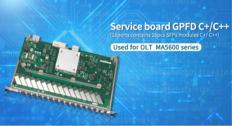 Hot Sale Fttx 16 Ports Gpon Gpfd H805gpfd For Ma5608t Ma5680t Or ...