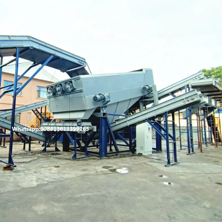 MSW Sorting Plant - Ballistic Plastic & Container Separator