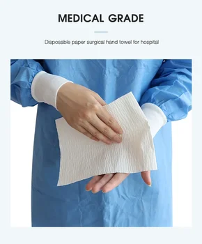 Surgical Kit Surgical Clothes With Medical Paper Towels 30*40cm 55gsm ...