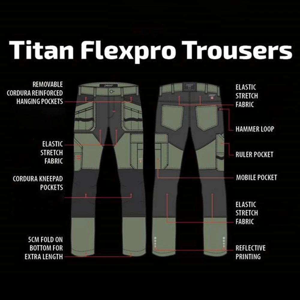 Customized Logo Accepted Professional Workwear - Safety Pants