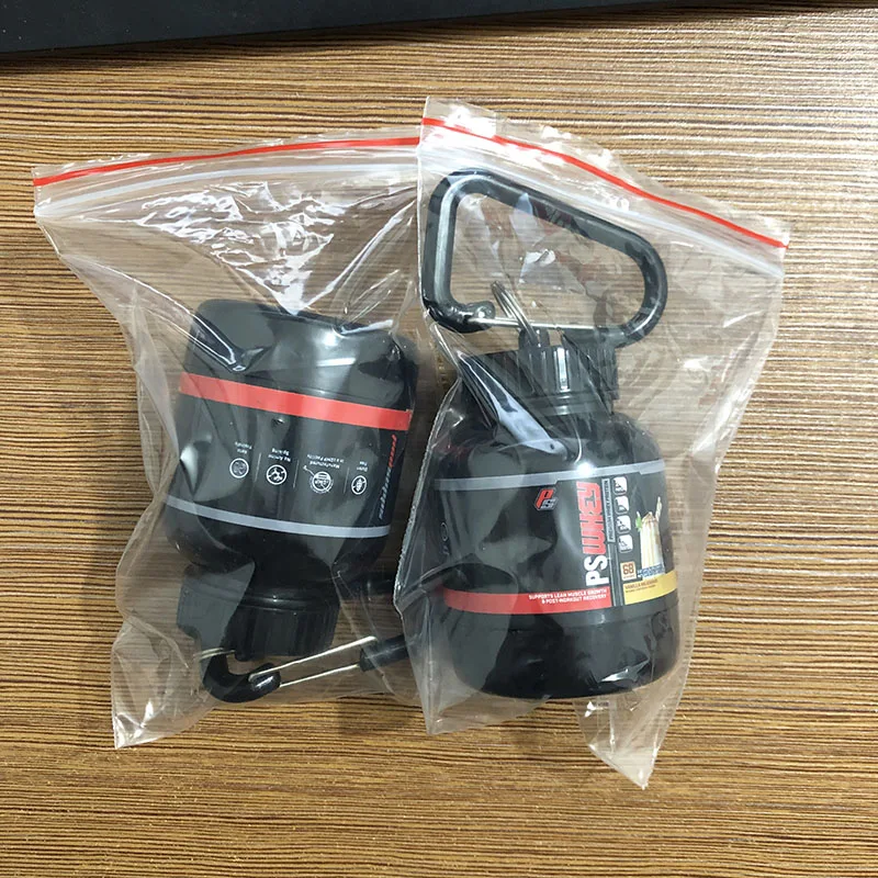 Hot Sale 100ml 200ml Keychain Supplement Funnels Gym Whey Powder ...