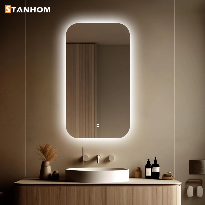 Alibaba.com: STANHOM Salon Bathroom Makeup Vanity Mirror with LED Lights - Adjustable Lighting ...