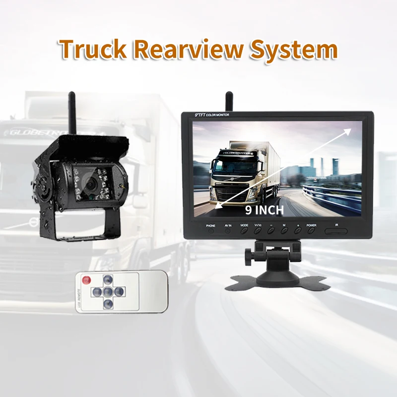 Wireless Reversing Camera Kit For Trucks And Buses With 2.4ghz Digital ...