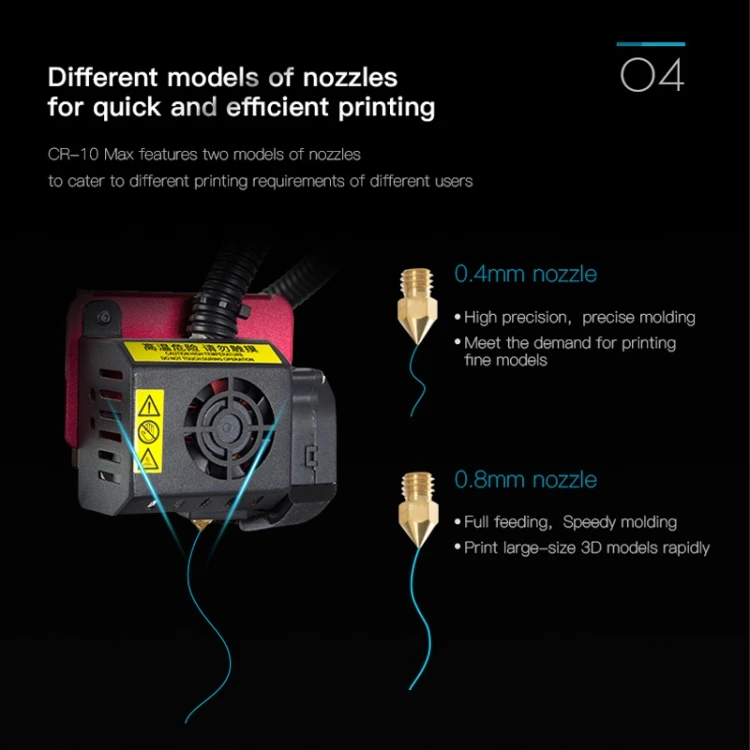 CREALITY CR-10 Max - High-Speed 3D Printer with Auto Leveling
