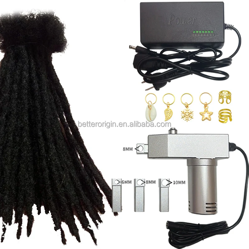 High Speed Dreadlocks Crochet Hair Making Machine