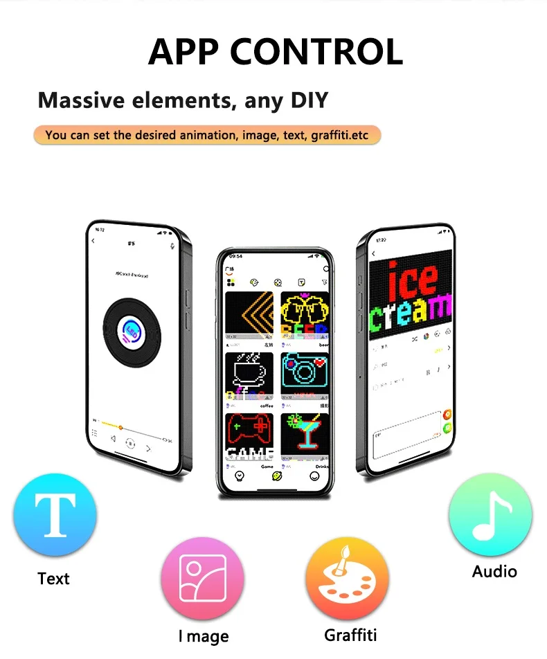 Programmable Flexible LED Matrix Panels for Car Windows