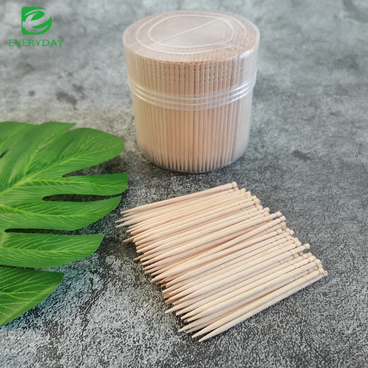 Eco Friendly Wooden Individually Wrapped Birchwood Toothpicks With ...