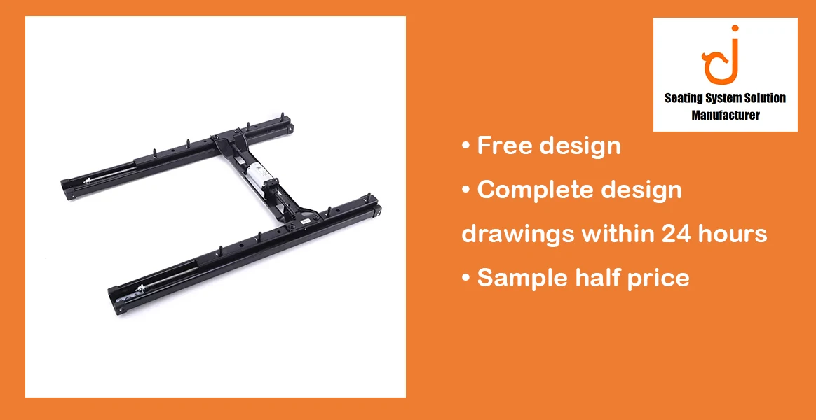 Factory Recaro Car Electric Seat-slider Travel 400mm Adjustable Power ...
