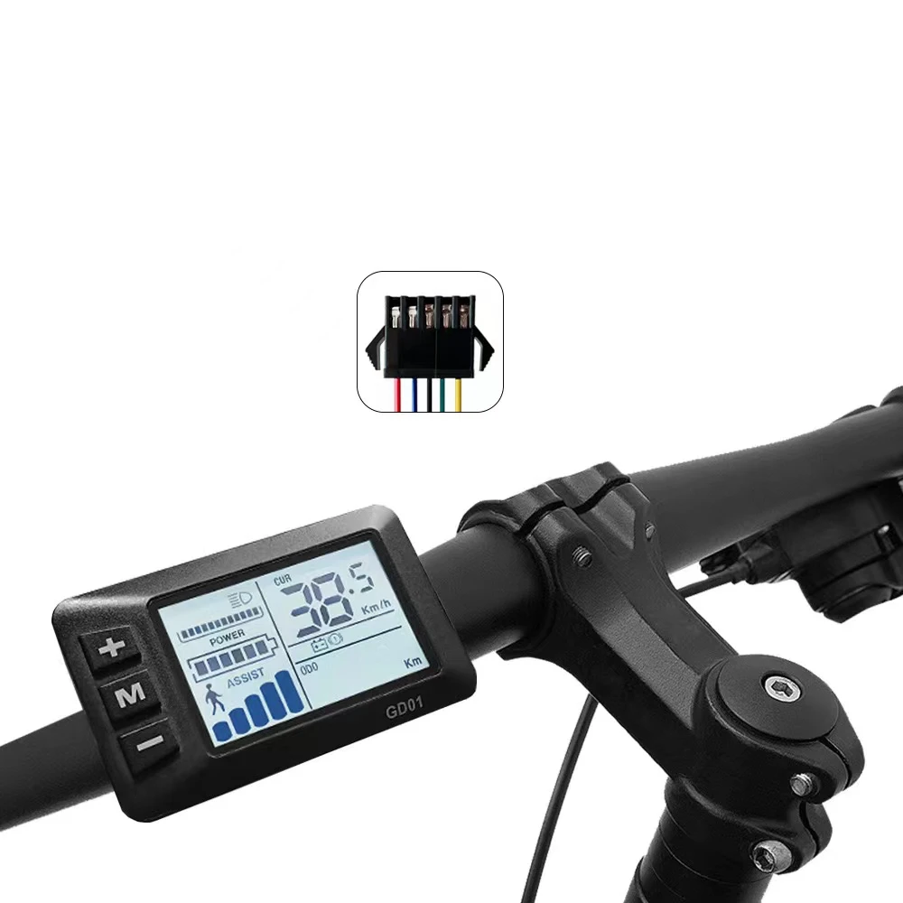 Ebike 36v 48v 40A 3-mode Controller Gd01 Display Electric Bike ...