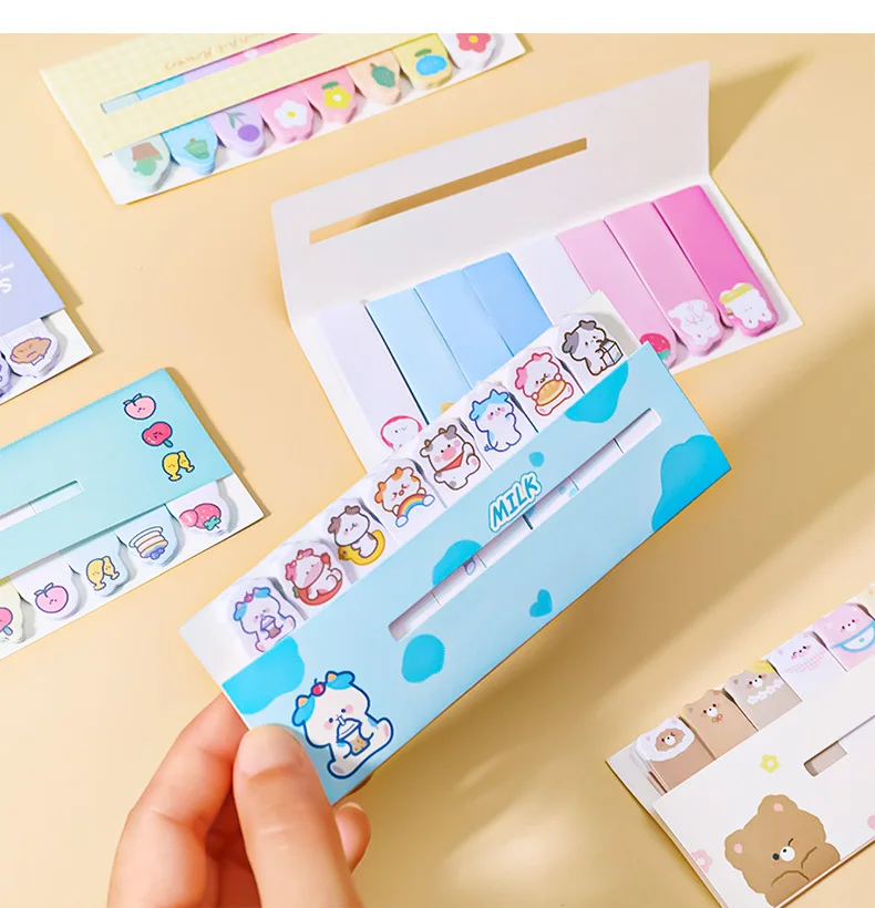 Cute Cartoon Animal Series School Student Kids Sticky Notes