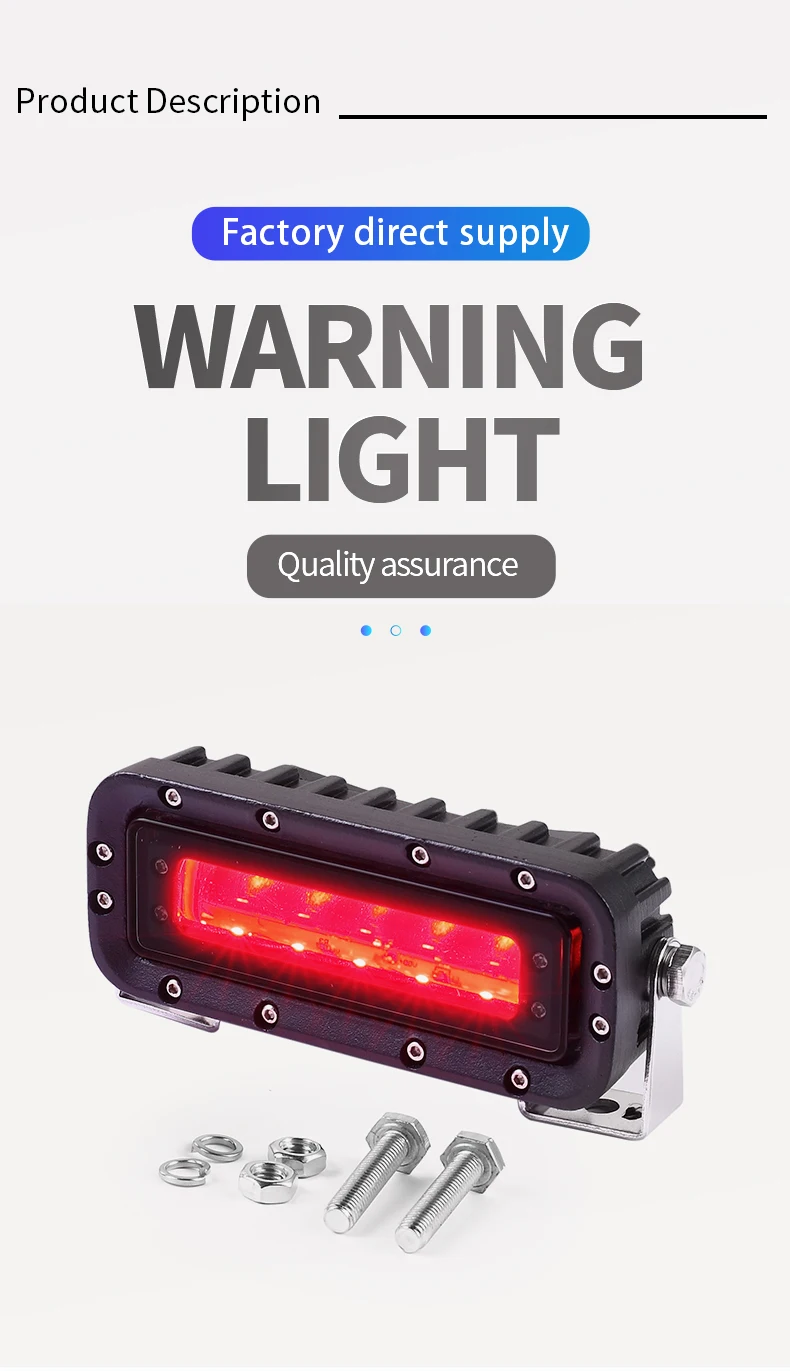 Forklift Danger Warning Light Mini Safe Area U-shaped Warning Light ...