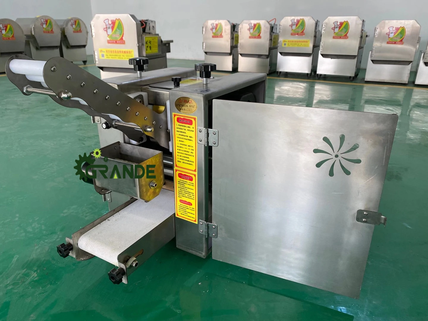 Stainless Steel Dumpling Wrapper Machine - 60-80 PCS/MIN