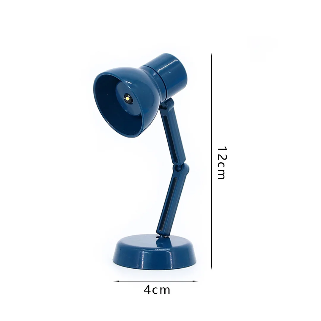 Dollhouse Miniature Mini Plastic LED Desk Table Lamp Light (can Light ...