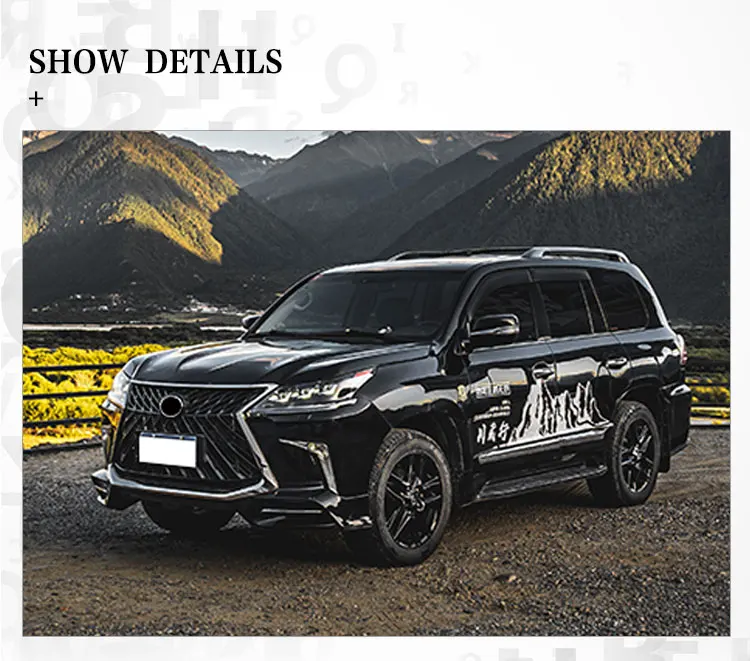 GBT Factory LX570 Upgrade Body Kit for Lexus 570 2008-2015
