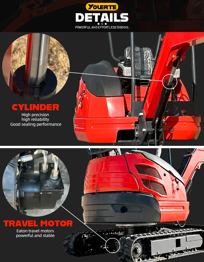 Multifunction Kubota Caterpillar Excavators - High Efficiency