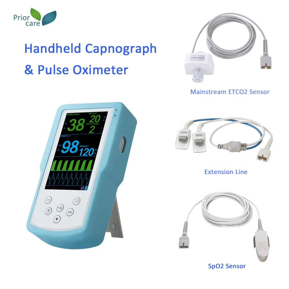 Pulse Oximeters Handheld Neonatal Monitor With Respiration Etco2 - Buy ...