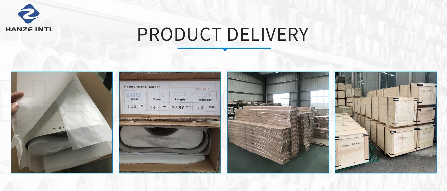 Perforated Rotary Nickel Screens (for Printing) Mesh 25,40,60,70 ...