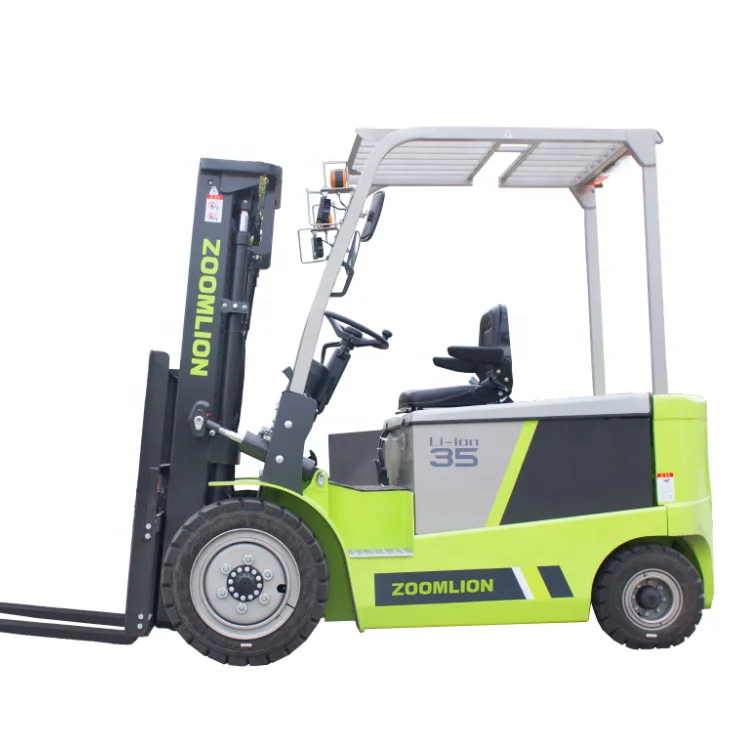 Zoomlion Factory Electric Forklift Truck Fb35 3.5 Ton Battery Fork Lift ...
