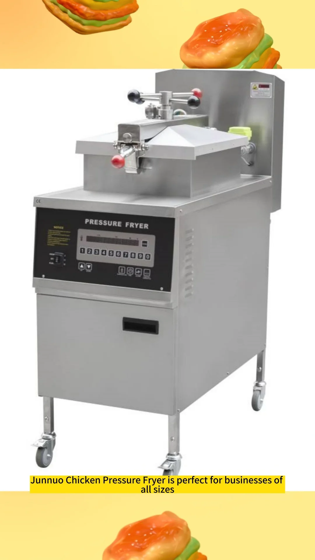 Kfc Fast Food Pfe-591 Henny Penny 8 Heads 8 Hd Big Capacity Chicken Fryer Machine ...