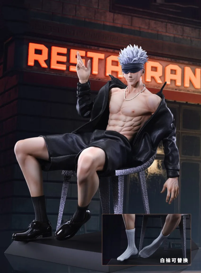 Japan Anime GK Gojo Satoru Action Figure for Collection