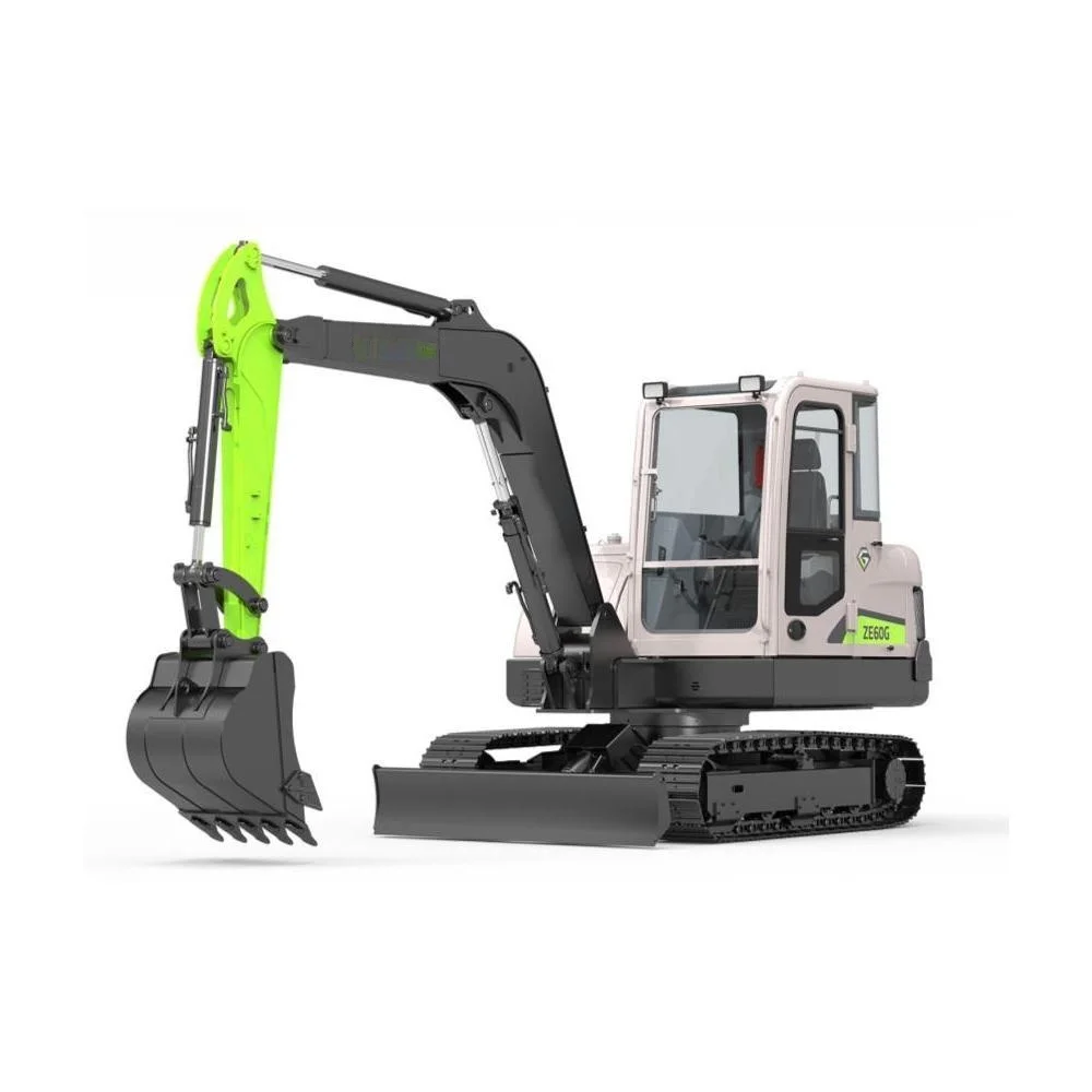 6TON excavator Zoomlion Crawler Mini Excavator ZE60G 6Ton China Made 6 ...