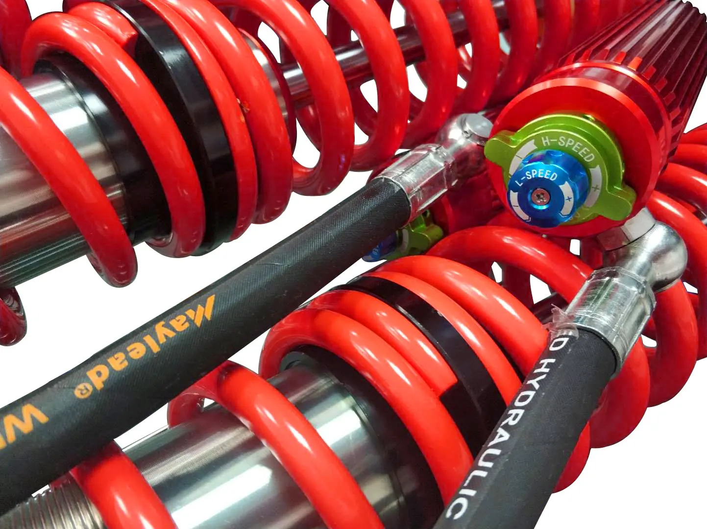 16" Travel Adjusted High Lift Suspension Kits 4x4 Off-road Racing Air ...