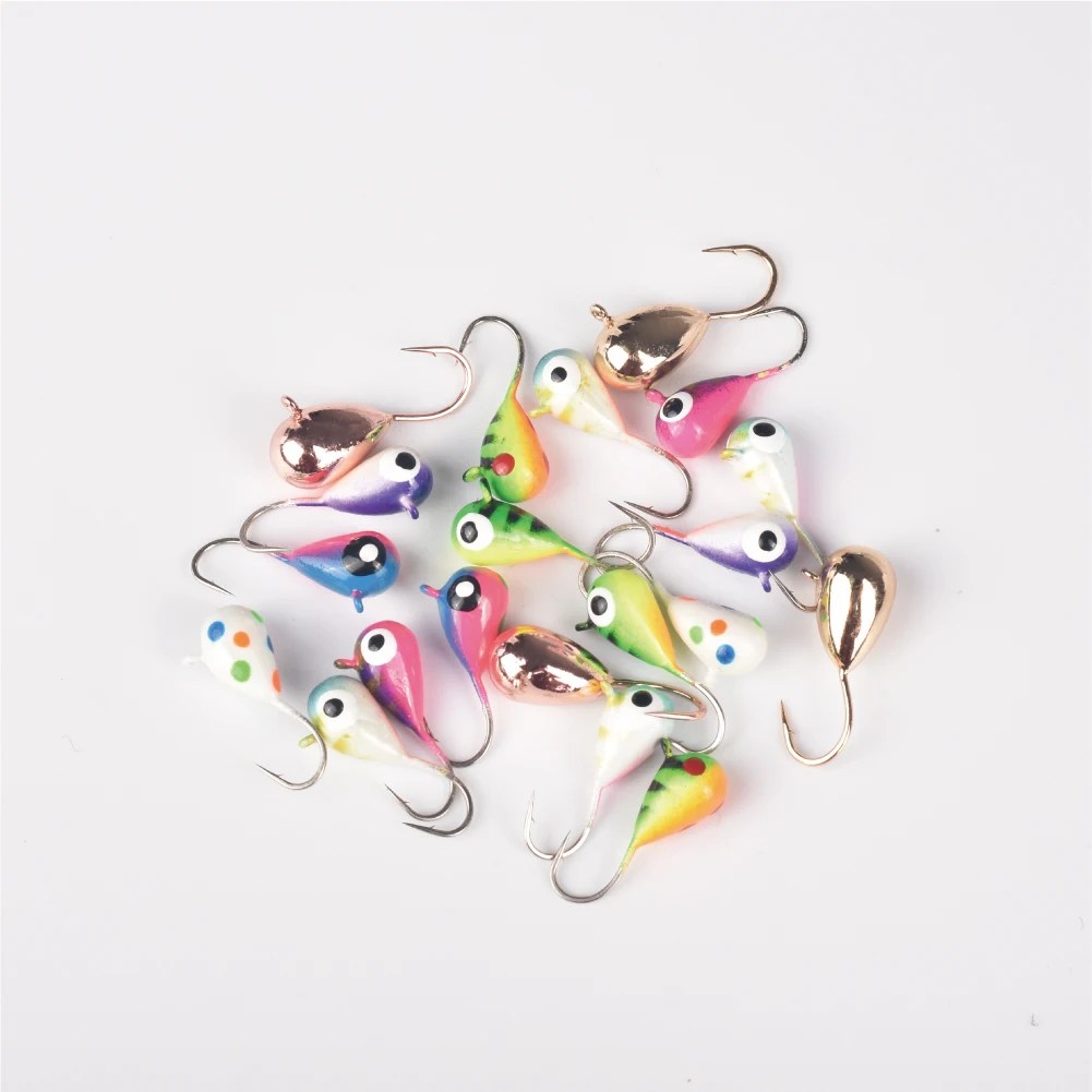 2023 Hot Sale Gold Colorful Tungsten Jig Head Fishing Sinkers ...