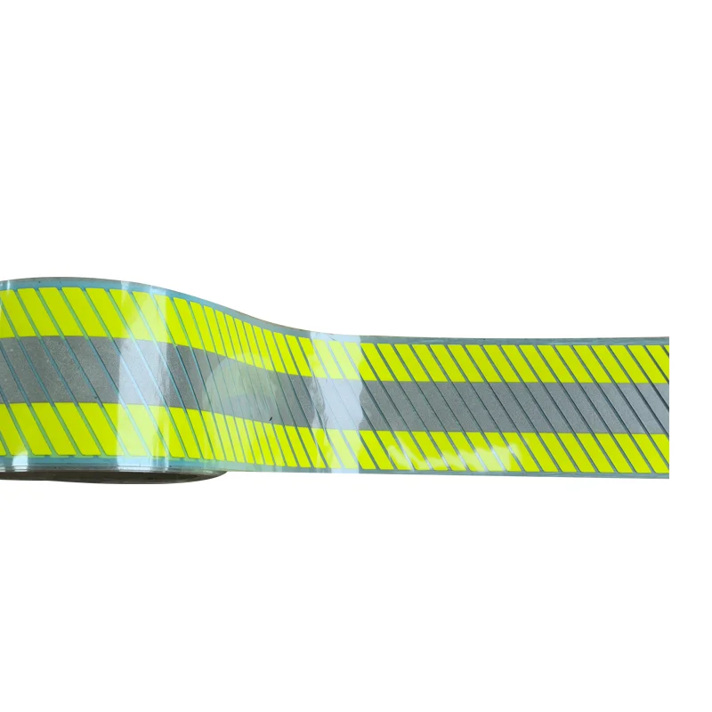Yellow & Silver Reflective Film Tape Heat Transfer Film Reflective ...