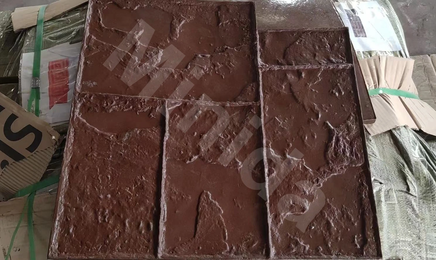 Rubber Moulds For Stamp Ashlar Slate Stamped Concrete Molds Textured ...