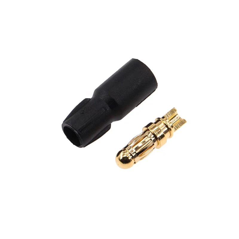 Sh3.5 Male Female Connector 3.5mm Sheathed Banana Plug For Rc Motor Esc ...