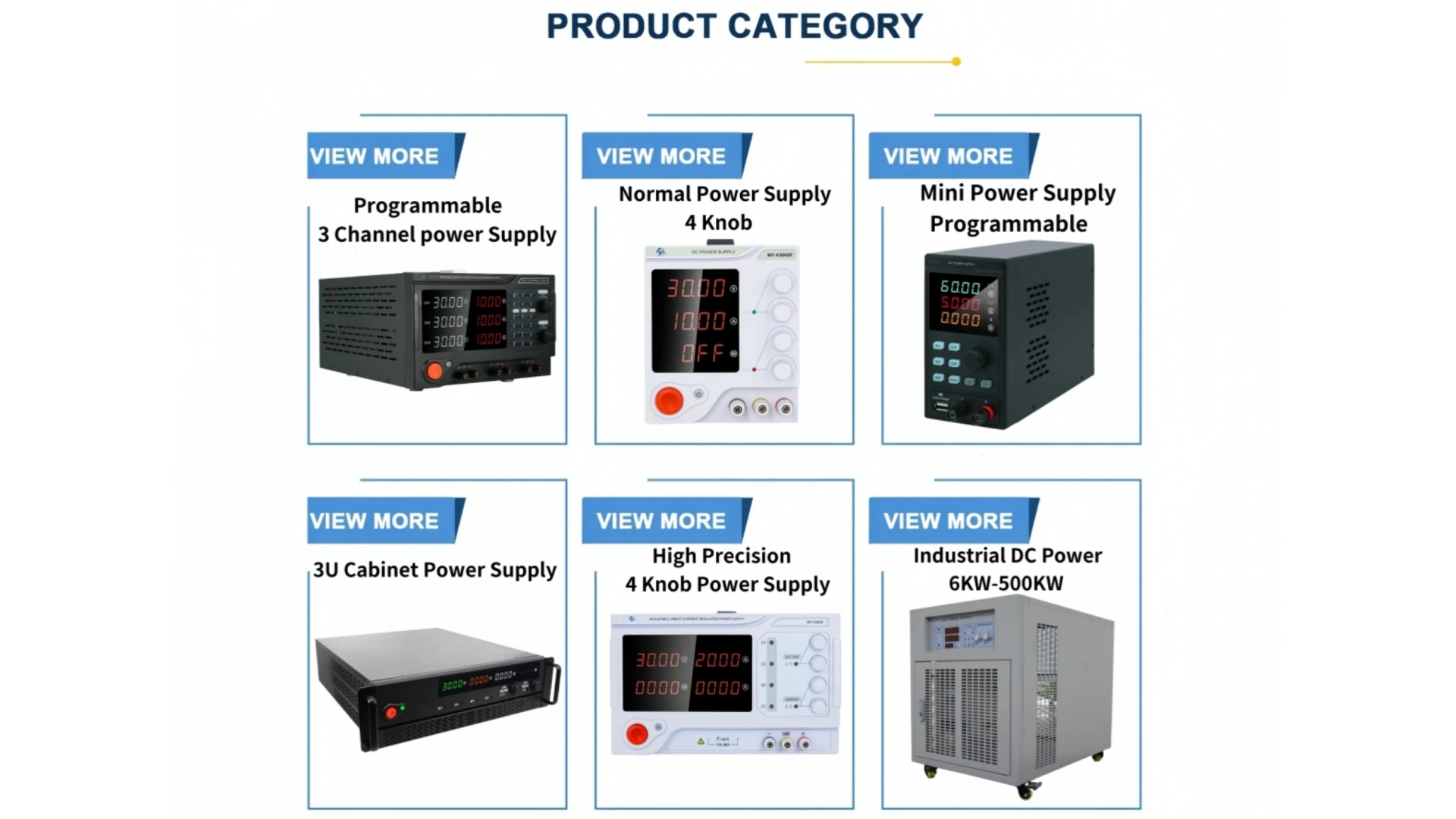 Laboratory Switching Power Supply - Adjustable & Programmable