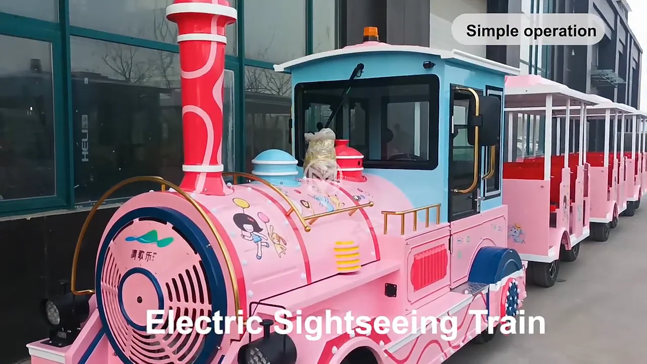 2023 Outdoor Adventure Park Man And Children Classic Electric Trackless ...