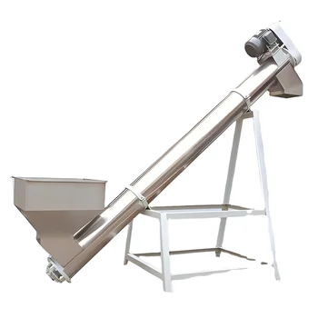 Fbd Powder Transporting Screw Conveyor Feeder Hopper Incline Screw ...