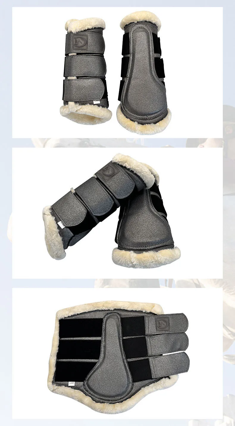 Equestrian Goods Soft Anti Impact Leg Protectionshin Horse Gaiters ...