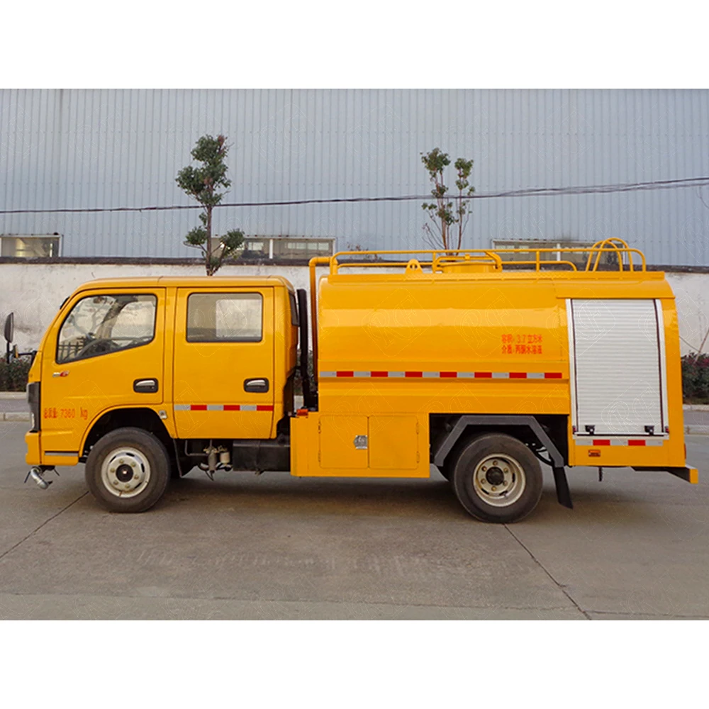 Water Bowser Truck Fire Sprinkler Water Truck 10 Wheels Spray Bowser ...