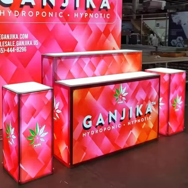 Innovative Exhibition Counter Design Ideas Combine With Modular ...